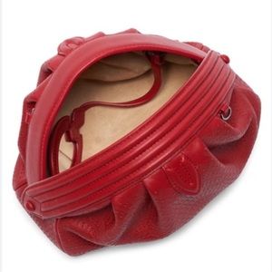 Alaia | Bags | Alaia Red Classic Pouch Clutch | Poshmark